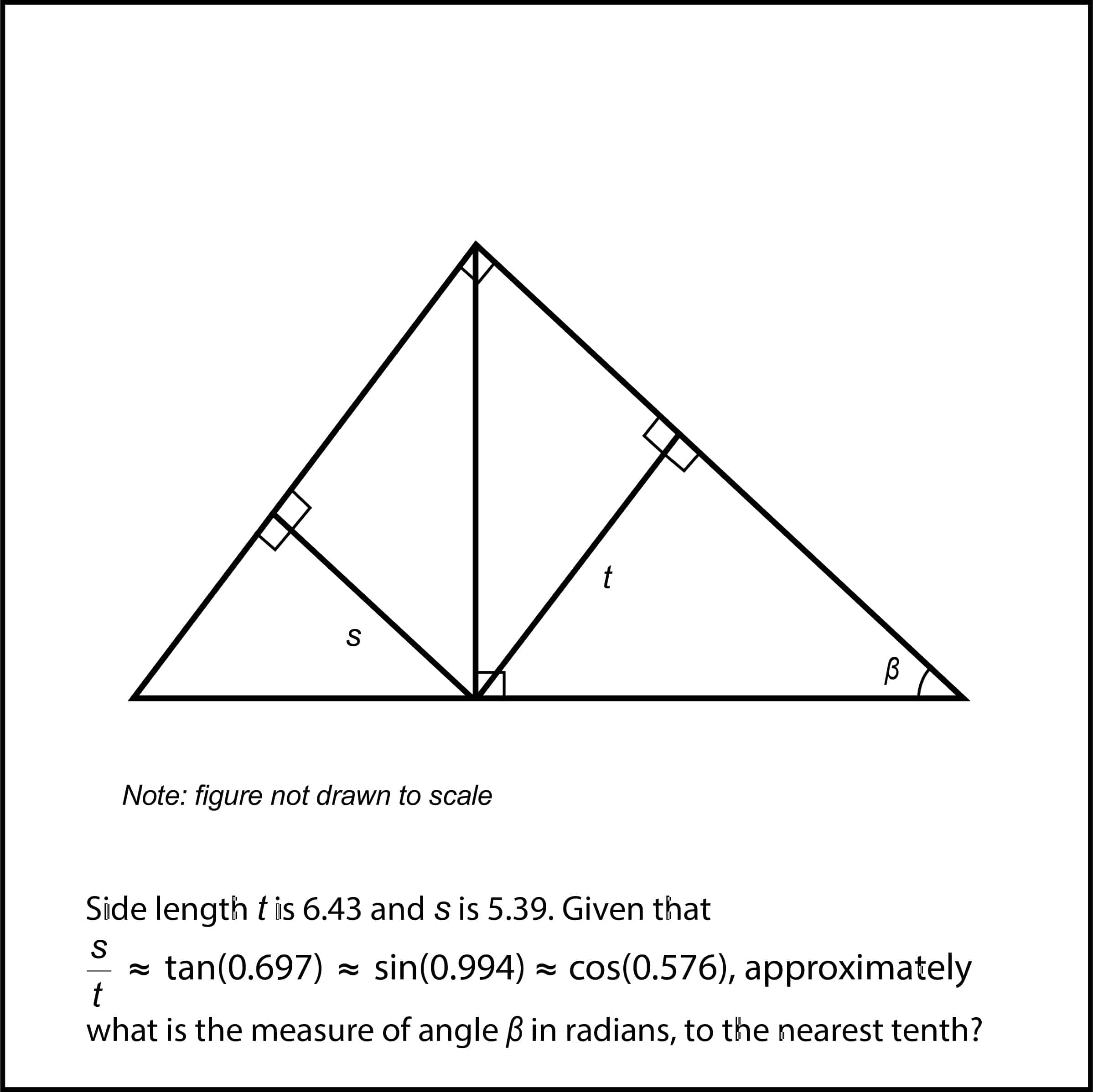 How To Solve Hard SAT Math Problems Right Triangle Trigonometry Part 1